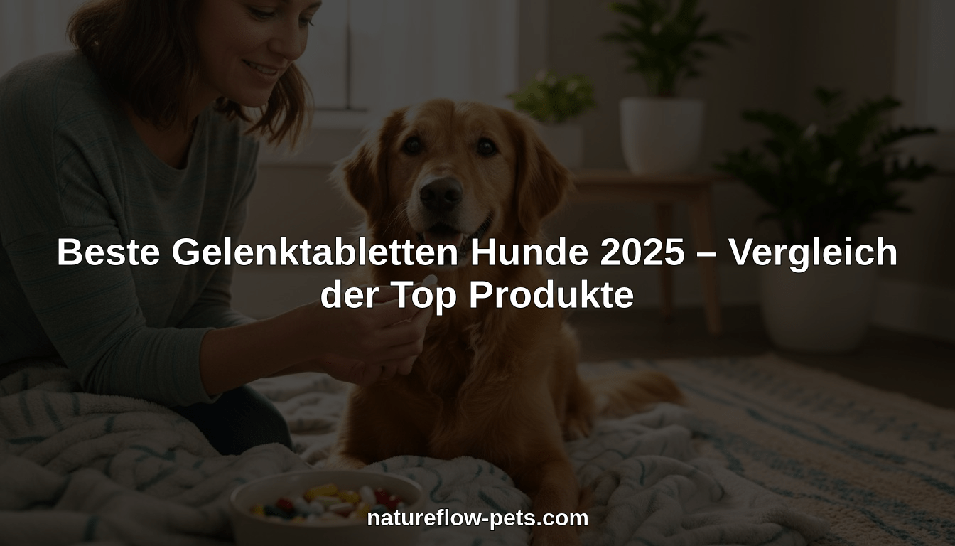Beste Gelenktabletten Hunde 2025 – Vergleich der Top Produkte ...